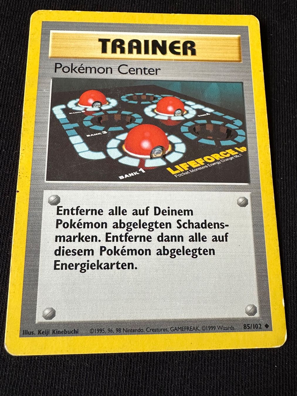 Pokemon Karte Trainer Pokemon Center (Gebraucht) in Schleinikon für CHF ...