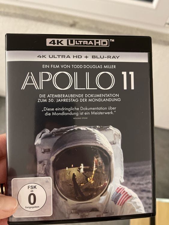 Apollo 11 4k uhd ultra hd bluray deutsches cover (Gebraucht) in ...