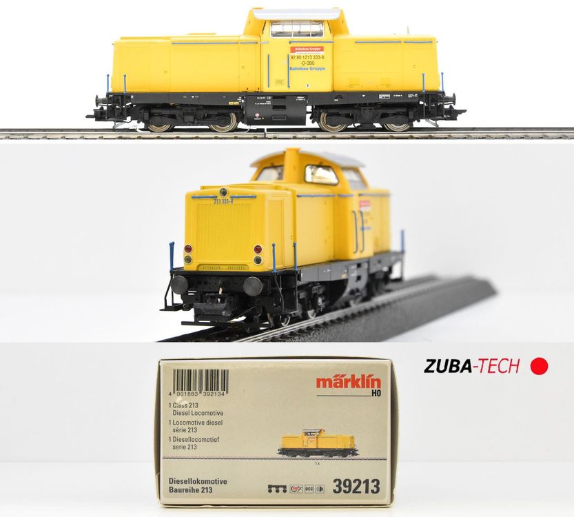 Märklin 39213 Diesellok BR 213 Bahnbau Gruppe Digital WS OVP (Gebraucht ...