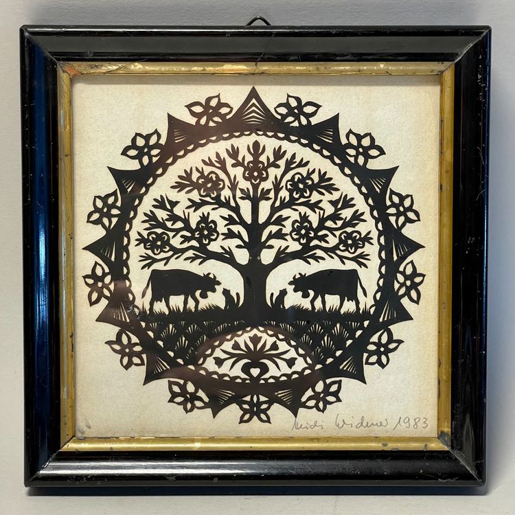 Scherenschnitt - Heidi Widmer 1983 | Kaufen auf Ricardo