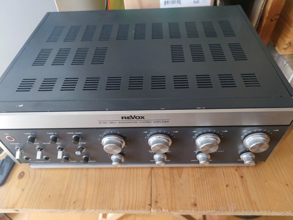 Revox B750 MKII Integrated Amplifier - Revidiert | Kaufen auf Ricardo