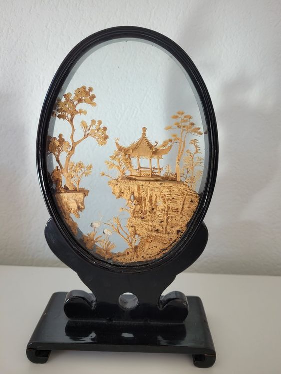 Chinesische Korkschnitzerei Fuzhou Kork Diorama (Gebraucht) in Aarburg für CHF 75 – mit ...