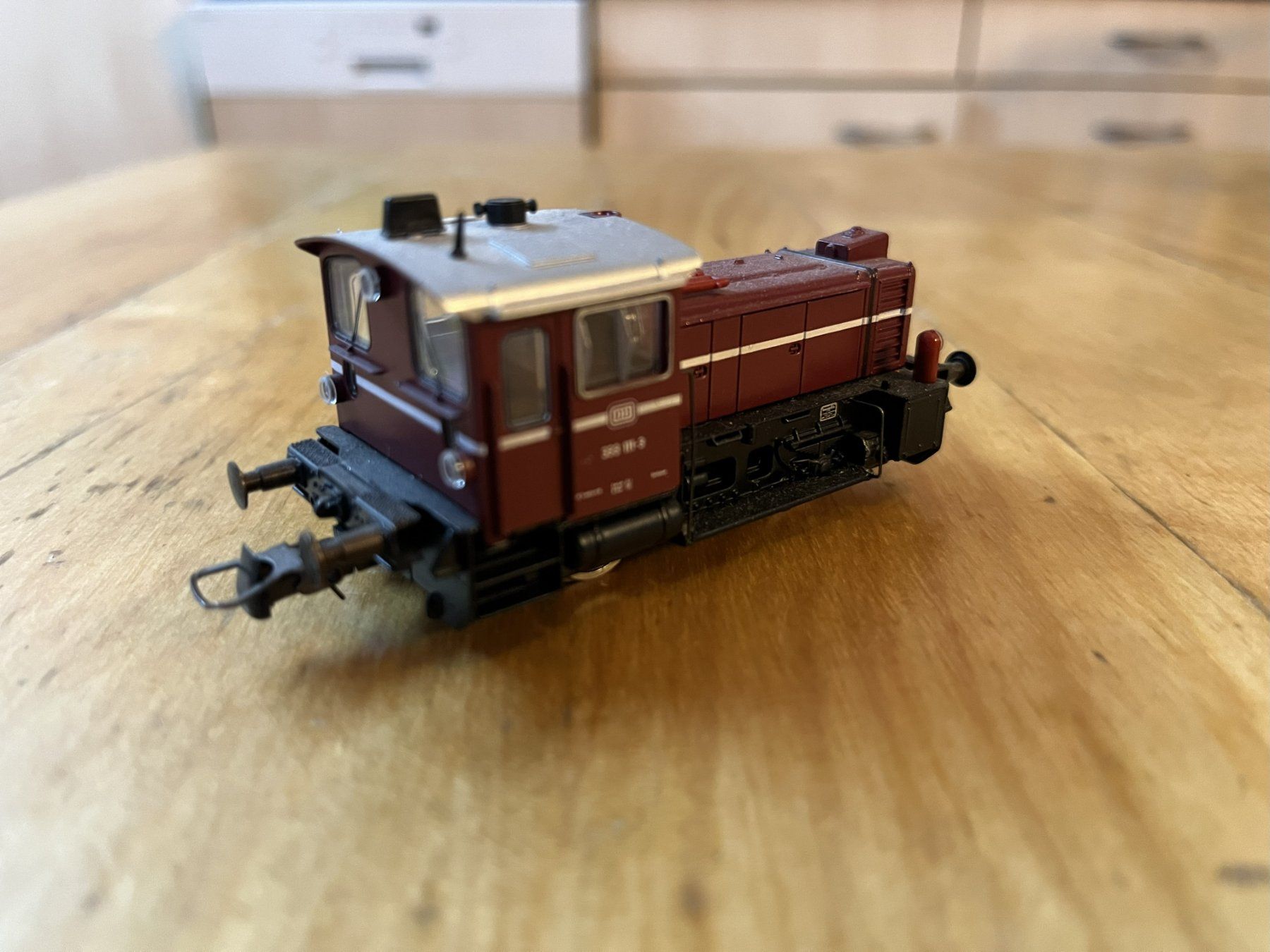 Roco 43477, BR 333 111-3 Köf Diesellok DB, H0 GS Analog (Gebraucht) in ...