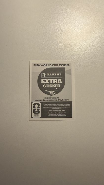 Raúl Jiménez Mexico Panini WM 2026 Extra Sticker (Neu (gemäss ...