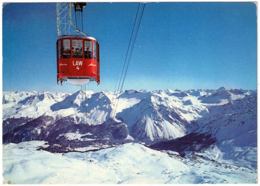 Arosa - Luftseilbahn Weisshorn 2te Sektion (Gebraucht) in Binningen für ...