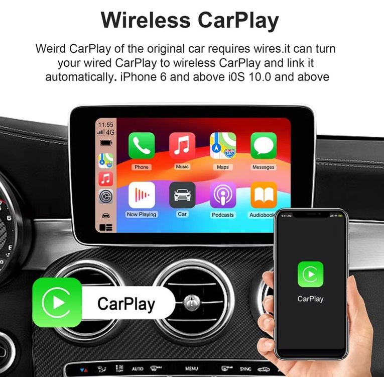 Carplay & Android Auto Wireless Box Plug and Play | Kaufen auf Ricardo