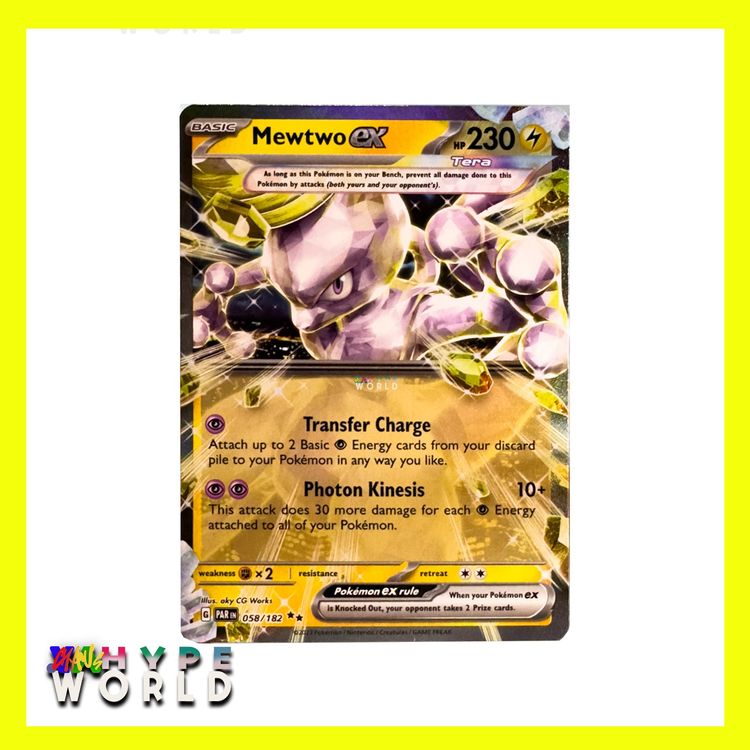 Pokémon - Mewtwo EX (PAR 058) - EN (Neu (gemäss Beschreibung)) in ...