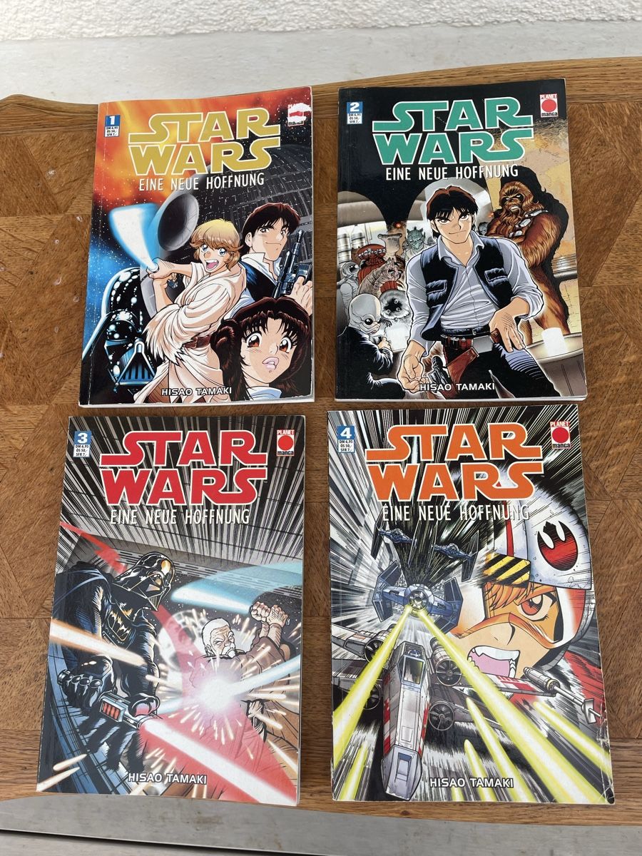 Star Wars Manga Comic - Eine neue Hoffnung, Band 1-4 (Gebraucht) in ...
