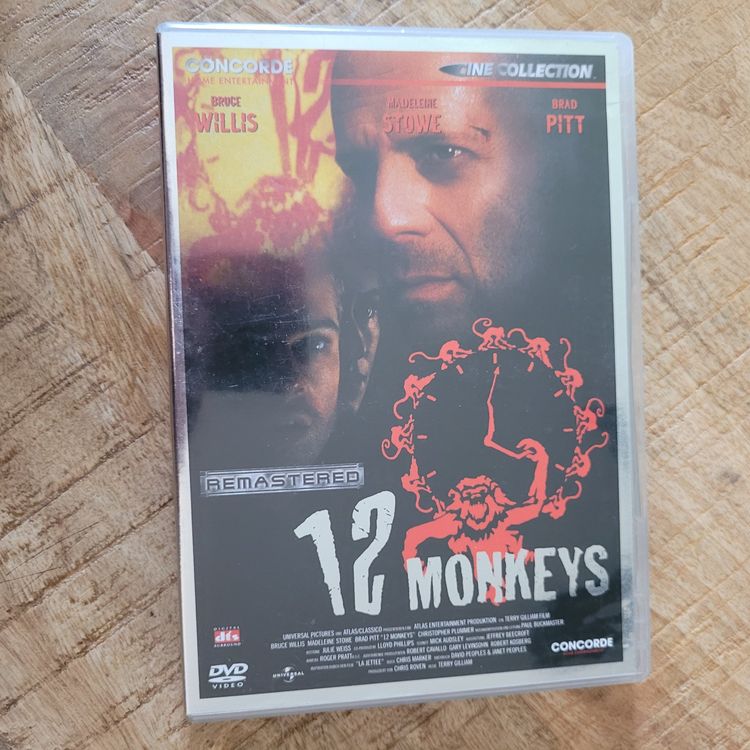 12 Monkeys dvd Bruce Willis Brad Pitt (Gebraucht) in Zollikerberg für ...