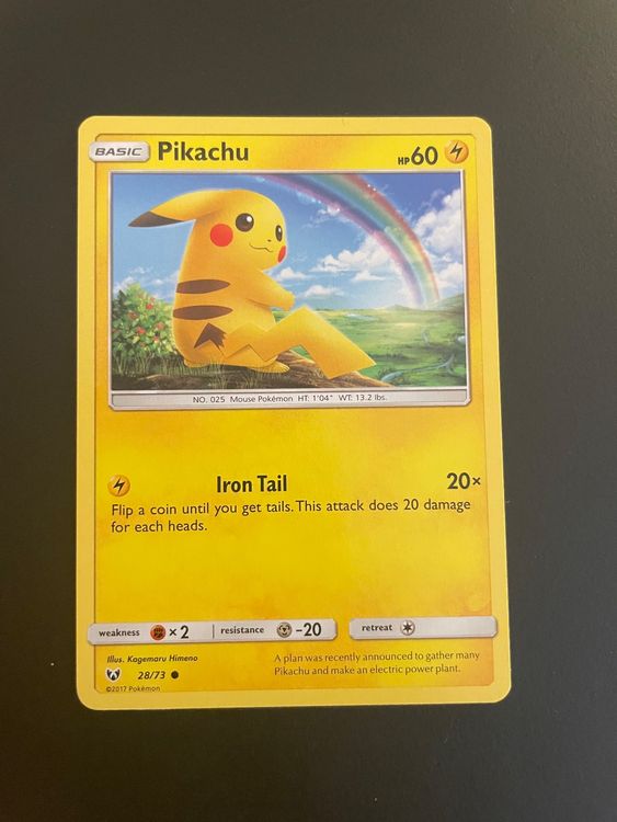 PIKACHU 28/73 Shining Legends (Gebraucht) in Zürich für CHF 2 – mit ...