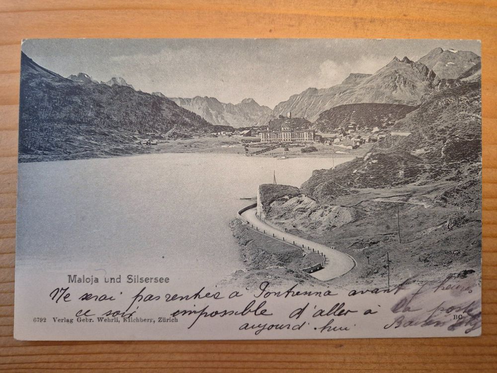 CH-AK Maloja und Silsersee gel. Zustand gemäss Bilder (Gebraucht) in ...