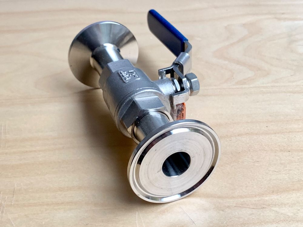 Kugelhahn 1.5“ Tri Clamp #triclamp (Neu (gemäss Beschreibung)) in ...