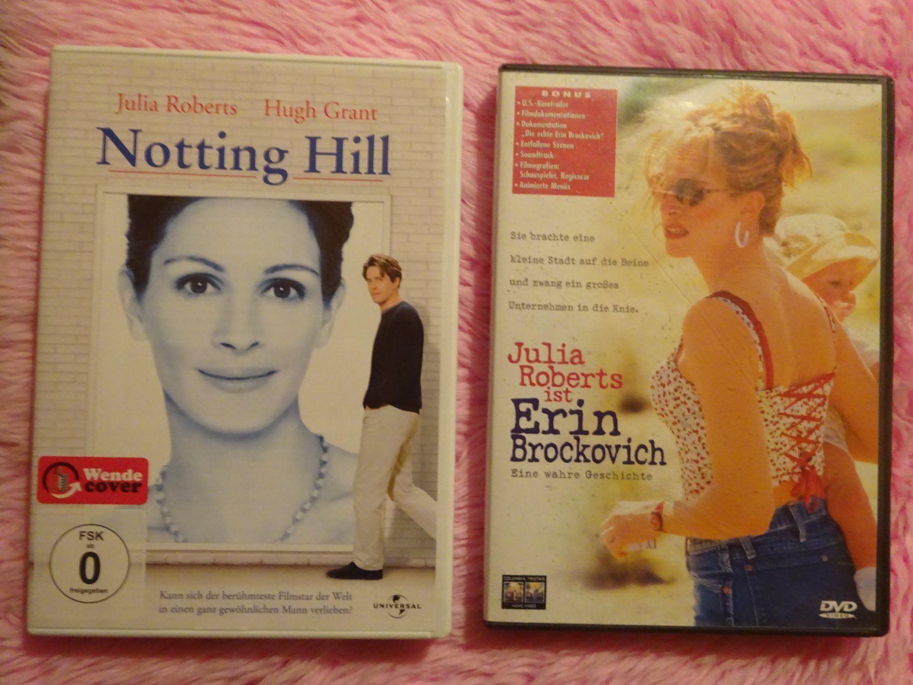 JULIA ROBERTS ** NOTTING HILL ** ERIN BROCKOVICH (Gebraucht) in Luzern ...