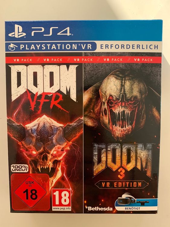 Doom PS VR 2-pack (Doom 3 VR + Doom VFR) (Aim Compatible) | Kaufen auf Ricardo
