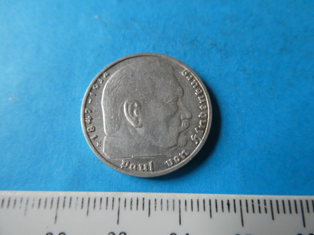 Dt. Reich 1937 E, 2 Reichsmark - Silber (Gebraucht) in Hinterforst für CHF 8 – mit Lieferung auf ...