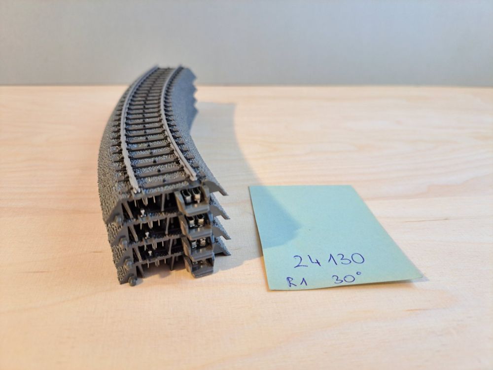 Märklin, Spur H0 - Art.Nr. 24130 Gebogenes Gleis | Kaufen auf Ricardo