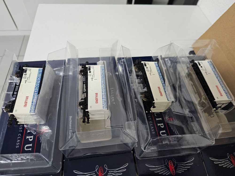 Liliput L224804 X 4 wagons a bières Feldschlösschen dès1.-fr (Gebraucht) in bassecourt für CHF ...