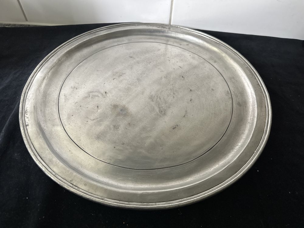 Zierteller Zinn PK 95 Aarau Durchmesser 39cm Teller Schweiz (Gebraucht ...