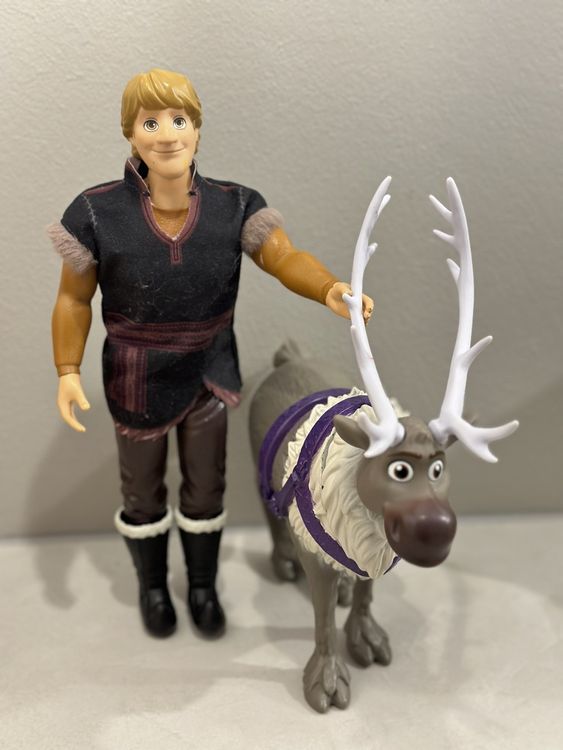 Disney Frozen Kristoff & Sven Figur Set - Barbie (Gebraucht) in Nebikon ...