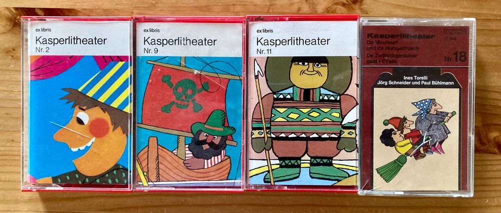 Raritäten: 4x Kasperlitheater (Ex Libris, Tudor, 1974-1990) | Kaufen auf Ricardo