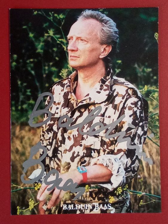 Balduin Baas 1922-2006 Autogramm Fotopostkarte 10x15cm | Acheter sur ...