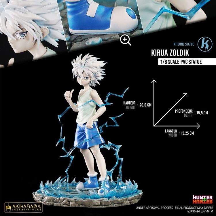 Hunter × Hunter 1/8 Killua (God Speed Mode) 21 cm (Neu und originalverpackt) in St-Imier für CHF ...