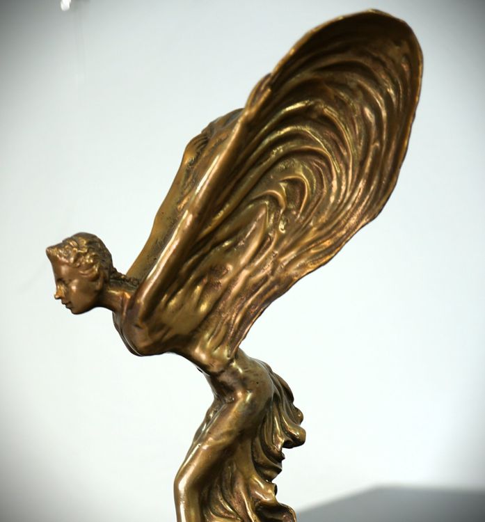 BRONZE EMILY SPIRIT OF ECSTASY ROLLS ROYCE SKULPTUR FIGUR | Kaufen auf ...