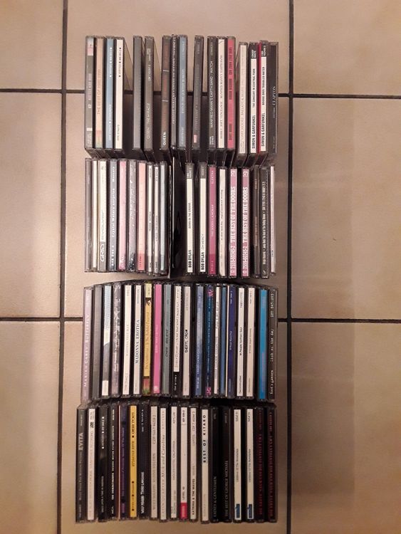 CD-Sammlung Pop/Rock/Dance/Filme (62 Alben + 11 Singles) (Gebraucht) in ...
