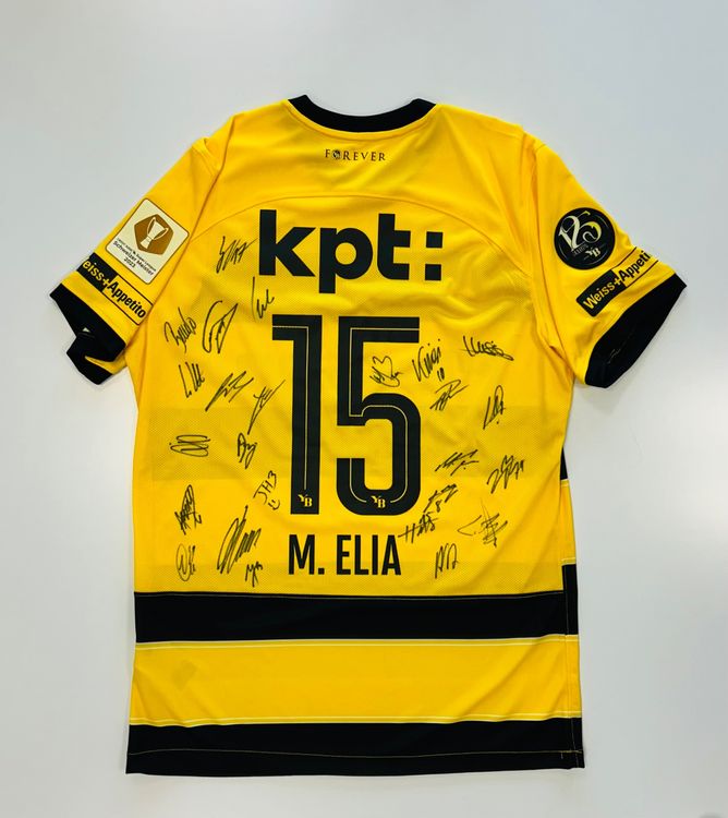 Original BSC Young Boys Trikot - M.Elia - Handsigniert | Kaufen auf Ricardo