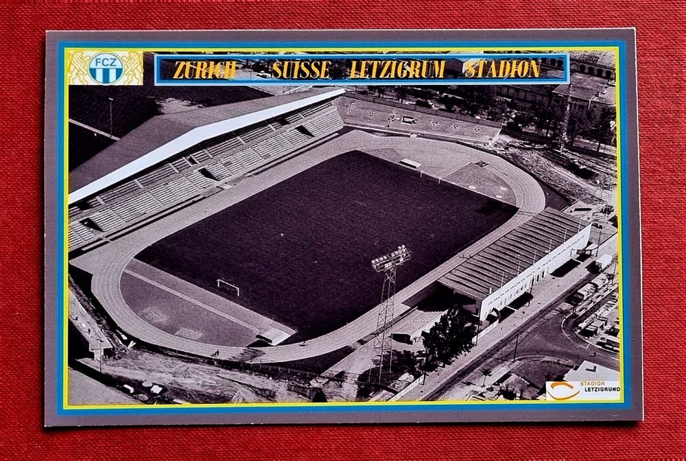 Zürich - Letzigrund Fussball Stadion - FCZ (Gebraucht) in Rothrist für ...