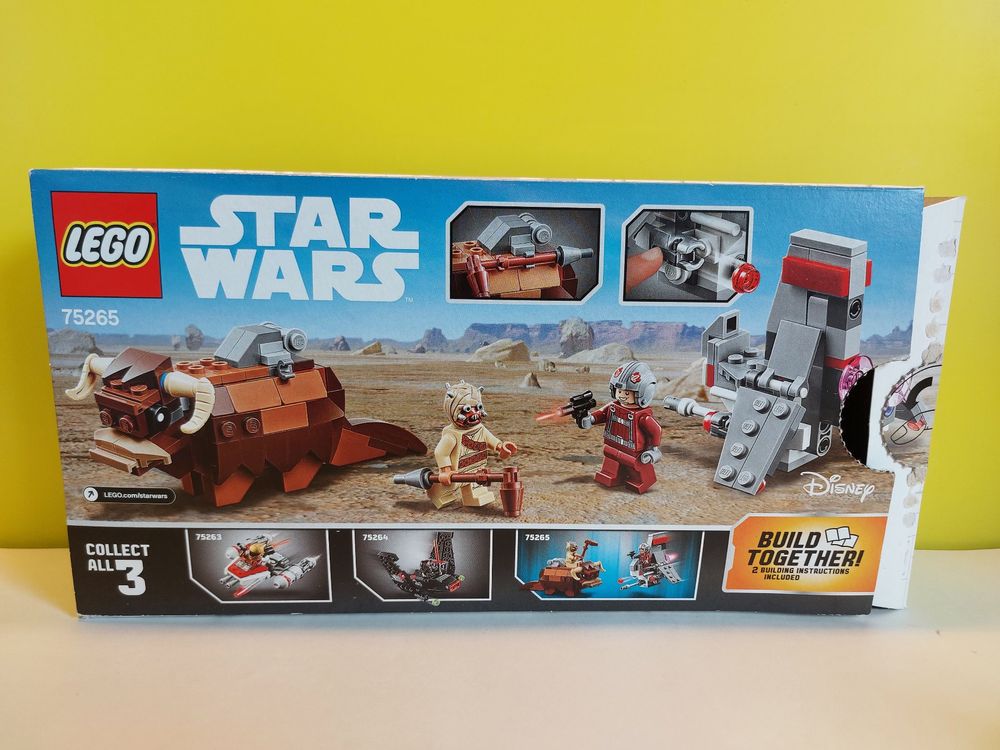 LEGO Star Wars 75265 T-16 Skyhopper - Bantha inkl. OVP undBA (Gebraucht ...