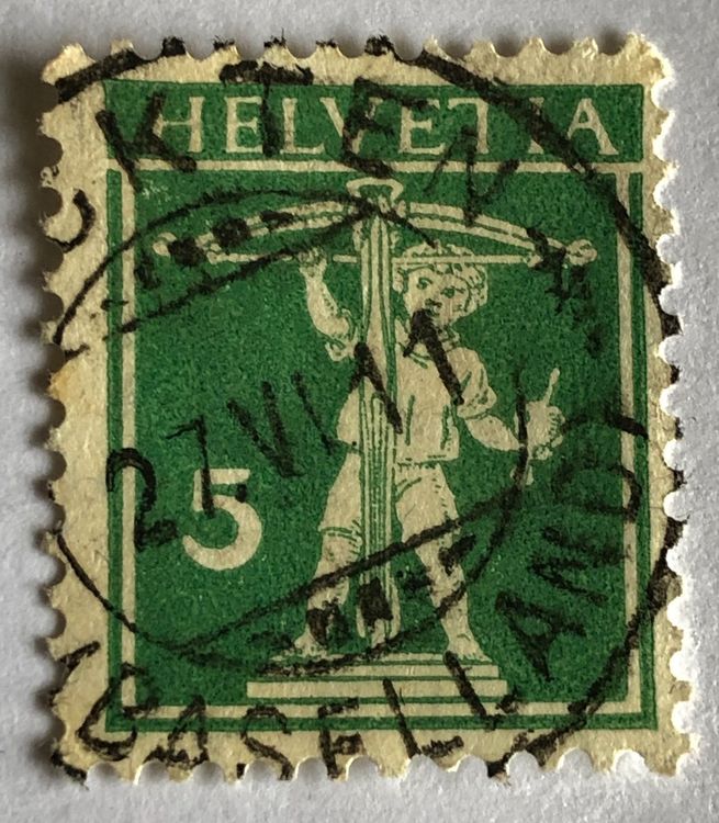 Tellknabe mit Vollstempel (Gebraucht) in Aarau für CHF 0.5 – mit Lieferung auf Ricardo kaufen