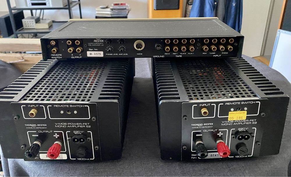 Thorens Restek Vorstufe plus 2 Endstufen Rarität! (Gebraucht) in Frauenfeld für CHF 749 – nur ...