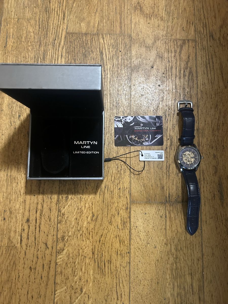 Martyn Line S.Steel Cal. 3668 Automatic P. Limited Edition (Neuf avec ...