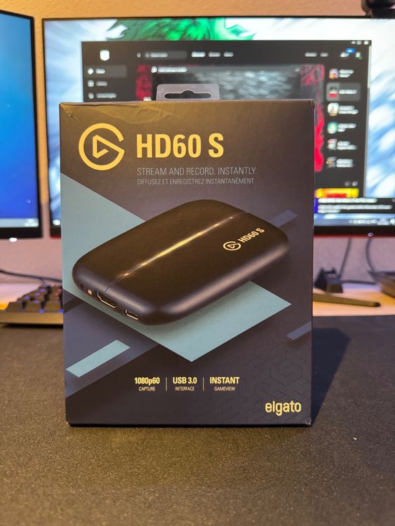 Elgato Capture Card HD60 S (Neu (gemäss Beschreibung)) in Anglikon für ...