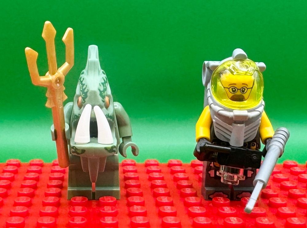 Lego Atlantis Angler Attack Minifiguren Set 7978 (Gebraucht) in ...