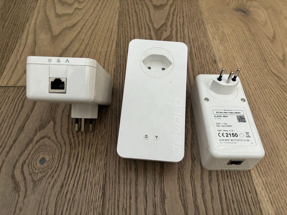 Devolo dLAN 1200+ WiFi ac with 2 dLAN 650+ extensions | Kaufen auf Ricardo