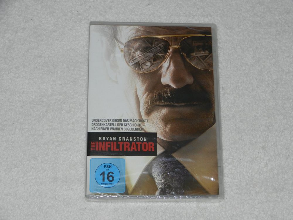 DVD BRYAN CRANSTON - THE INFILTRATOR / NEU+OVP | Kaufen auf Ricardo