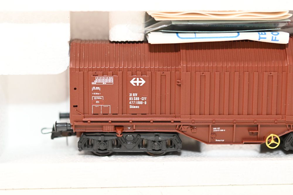 SBB Shimms gedeckter Güterwagen Roco H0/DC | Kaufen auf Ricardo