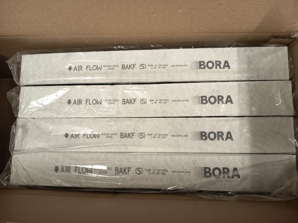 Bora BAKF(S) Aktivkohlefilter, 4 Stk. - Neu & Original BORA (Neu und ...
