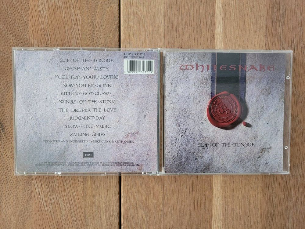 CD Whitesnake - Slip On The Tongue, 1989 | Kaufen auf Ricardo