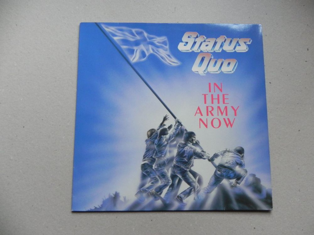LP Engl. Schallplatte Rock Status Quo 1986 In the Army now (Gebraucht) in Siebnen für CHF 12 ...