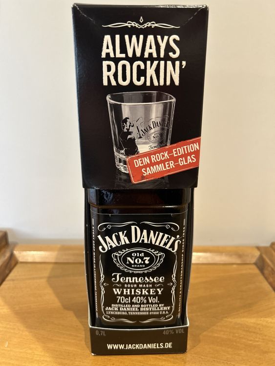 Jack Daniel's Rock Edition Tumbler Bass Nr. 3/4 Sammler 59 (Neu und ...