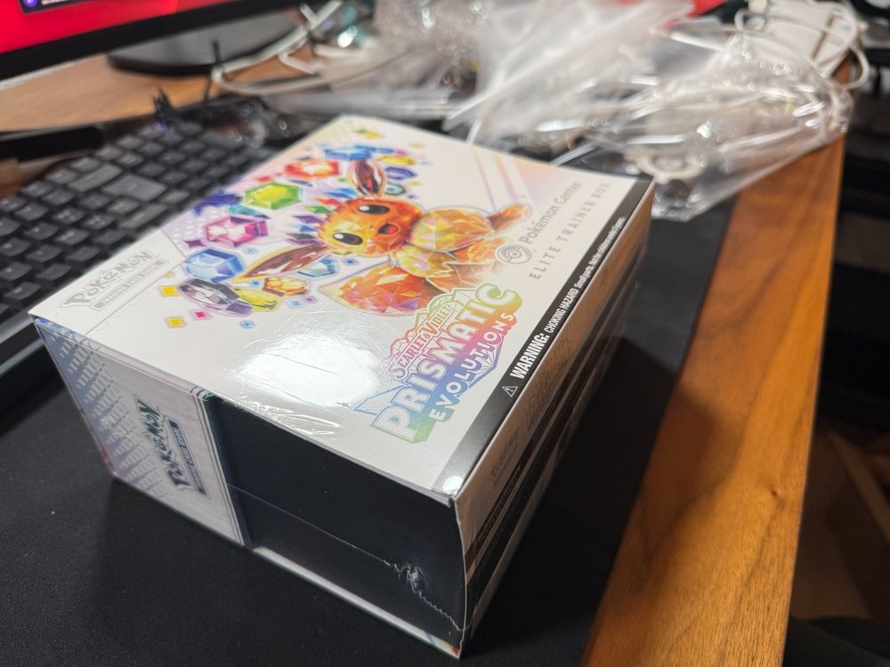 Prismatic Evolutions Pokemon Center Elite Trainer Box PC ETB (Neu ...