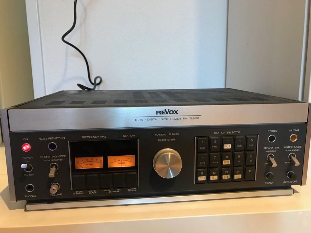 Revox B760 Reverenz Tuner "neu lackiert" (Gebraucht) in Dietwil für CHF 150 – mit Lieferung auf ...