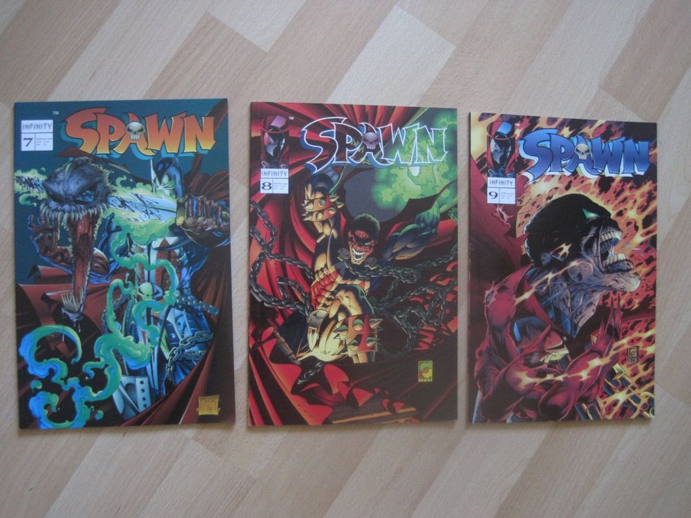 SPAWN Infinity Comics 7.8.9 LOT TOPP (Gebraucht) in Gossau SG für CHF 9 ...