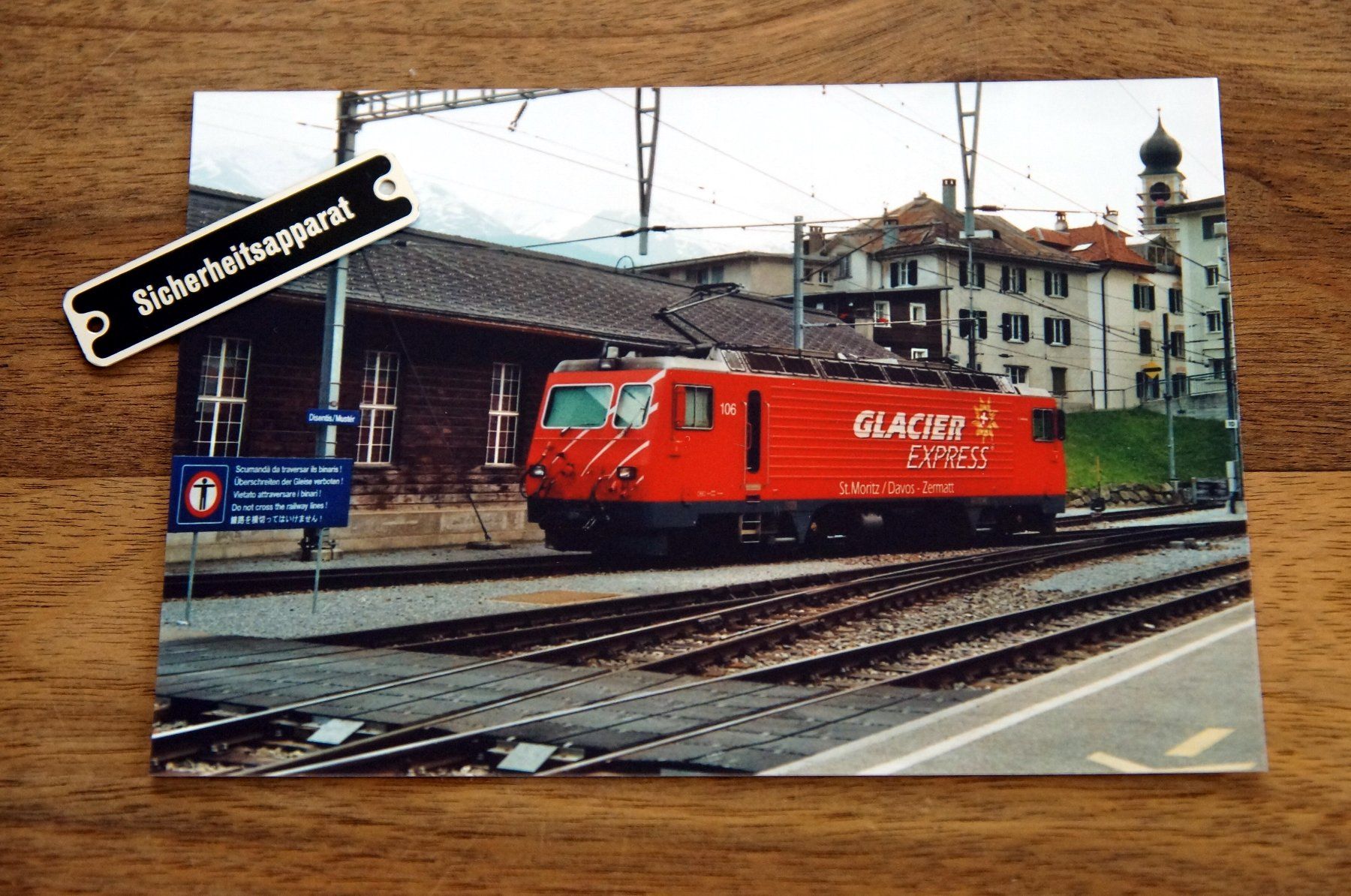 FO/Glacier-Express HGe 4/4 II in Disentis (Foto) (Gebraucht) in ...