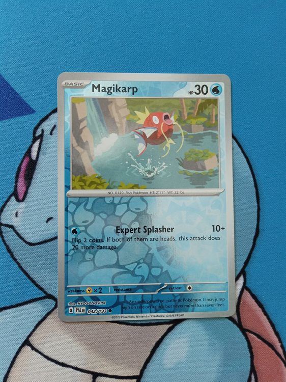 Magikarp 042 - Paldea Evolved Karpador Reverse Holo (Neu (gemäss Beschreibung)) in Altstätten SG ...