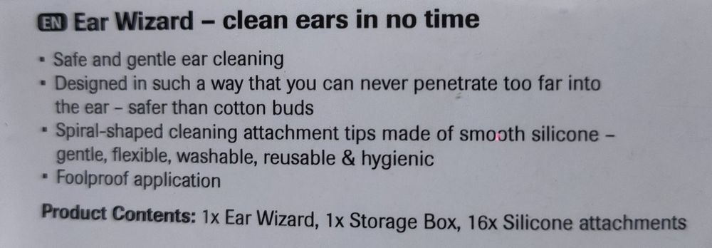 Ear Wizard Ohrenreiniger (Neu und originalverpackt) in Rothrist für CHF ...