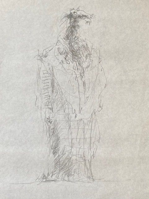 Max Kämpf - Zeichnung 1982 (Original-Zeichnung) (Gebraucht) in Steckborn für CHF 60 – mit ...